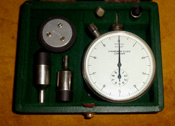 Vintage Camerer Cuss Of London Machine Speed Indicator / Tachometer ...