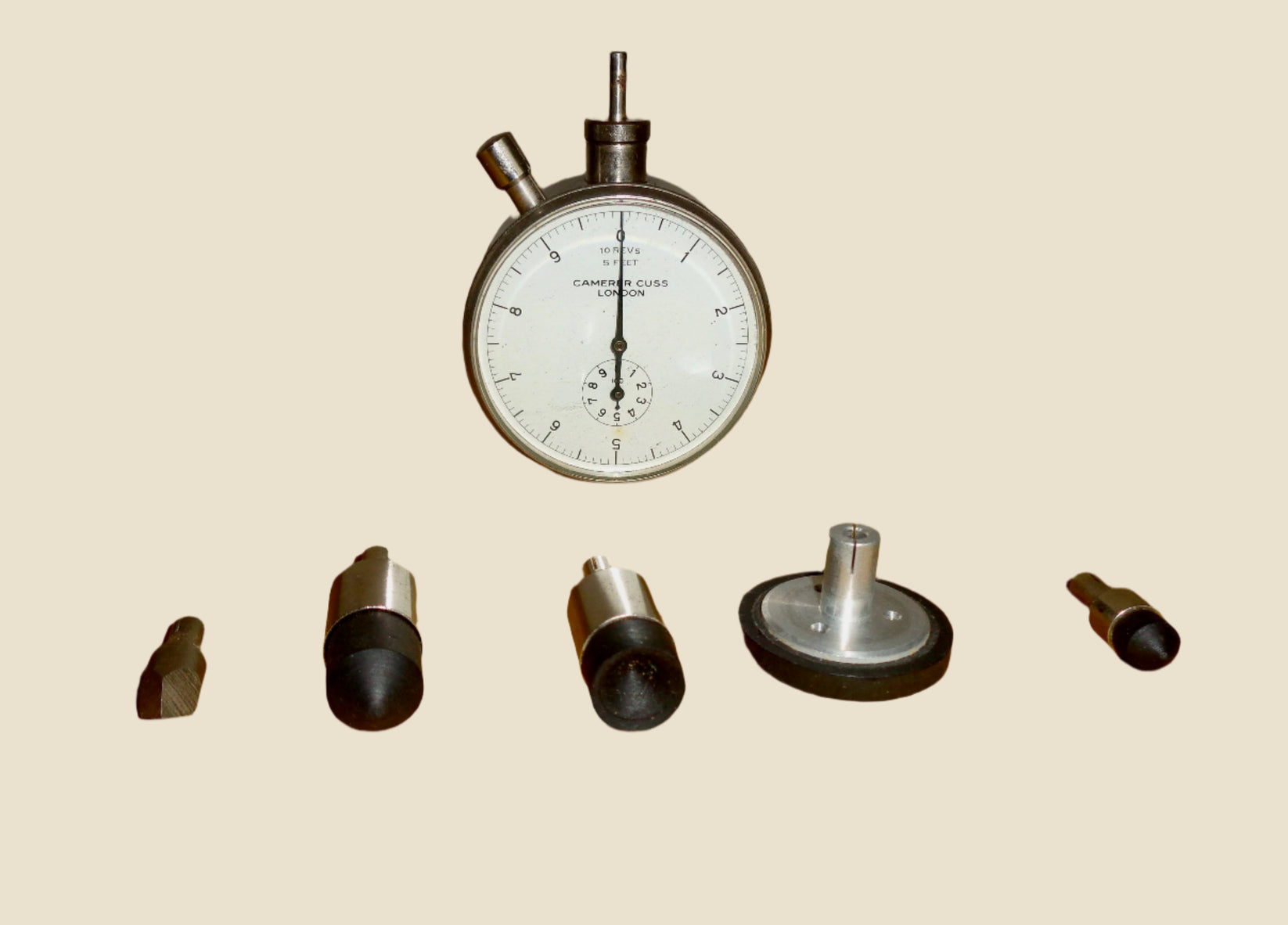 Vintage Camerer Cuss Of London Machine Speed Indicator / Tachometer ...