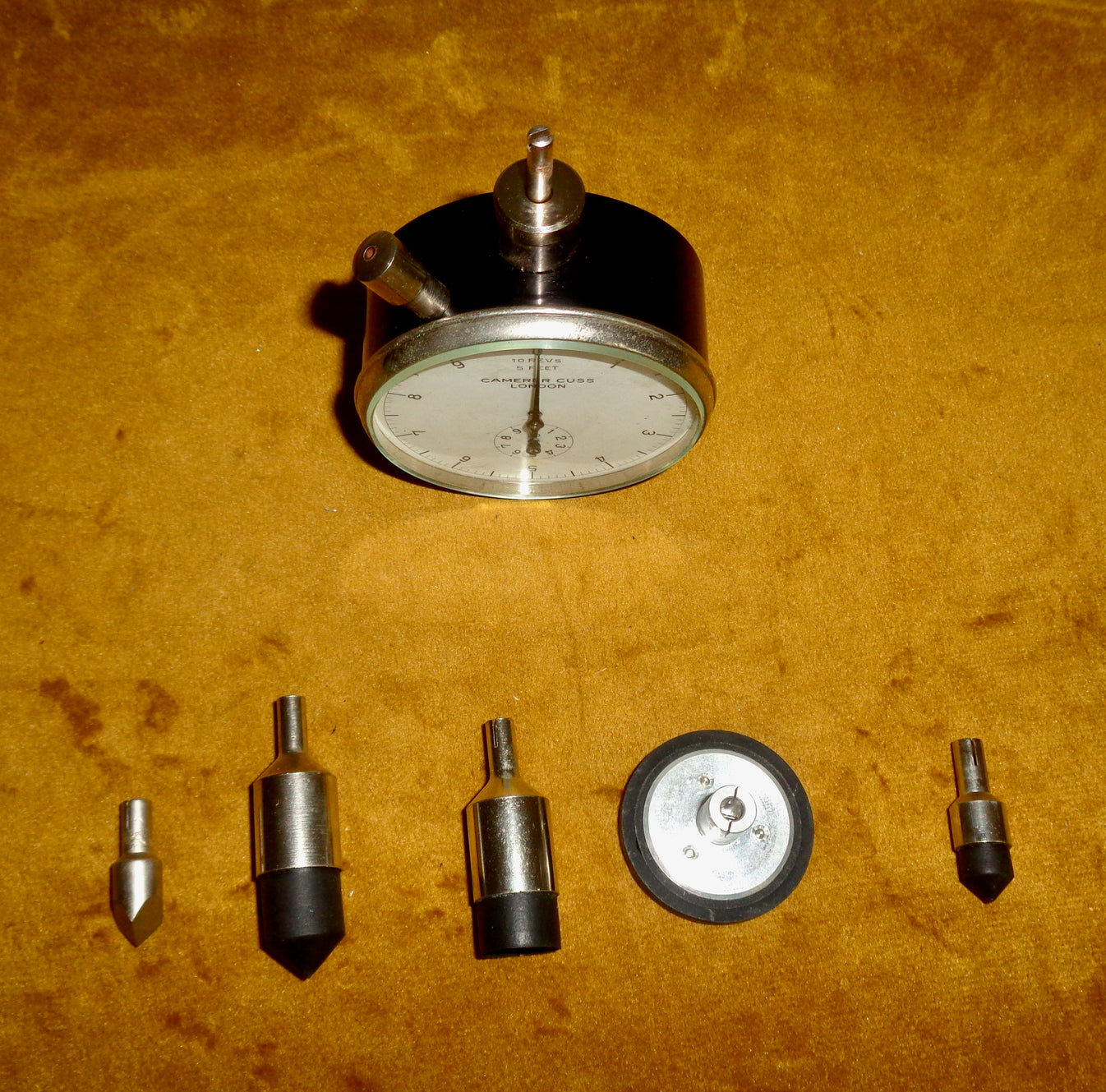 Vintage Camerer Cuss Of London Machine Speed Indicator / Tachometer ...