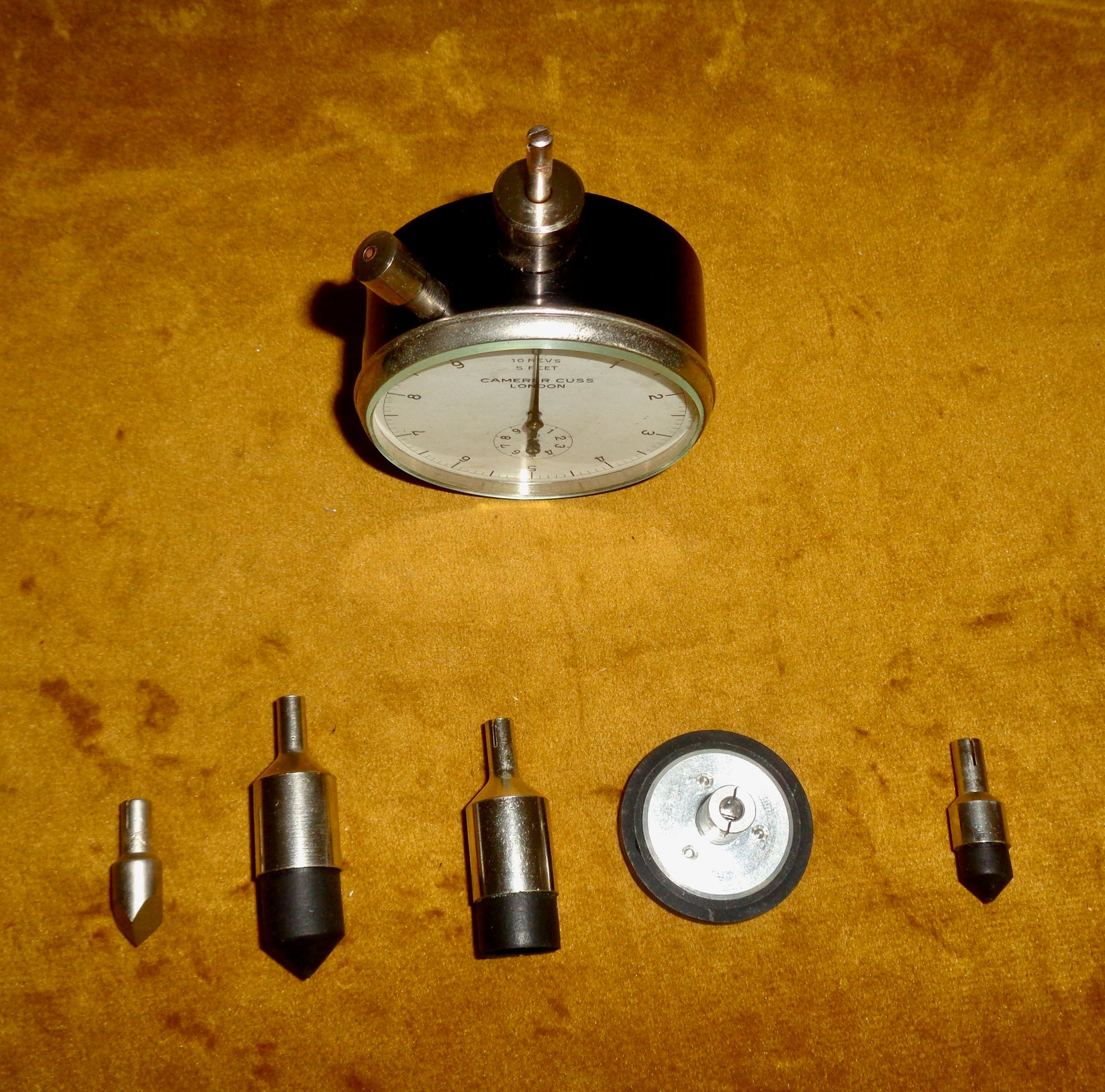 Vintage Camerer Cuss Of London Machine Speed Indicator / Tachometer ...