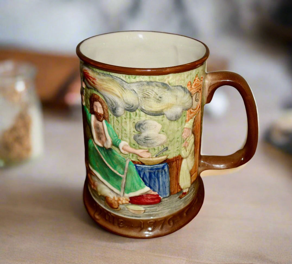 Beswick Christmas Carol Yule 1976 Tankard/Mug – Mullard Antiques and ...