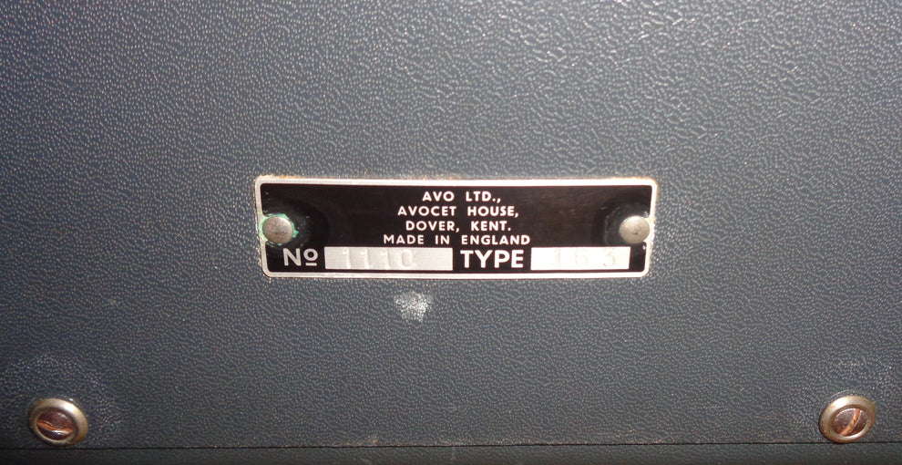 VCM163 AVO Valve Characteristic Meter / Valve Vacuum Tube Tester ...