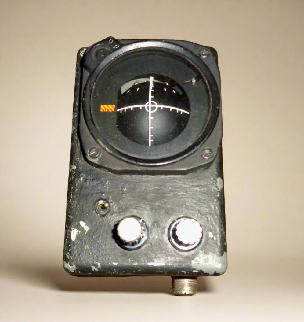 Vintage Attitude indicator Artificial Horizon Flight Instrument ...