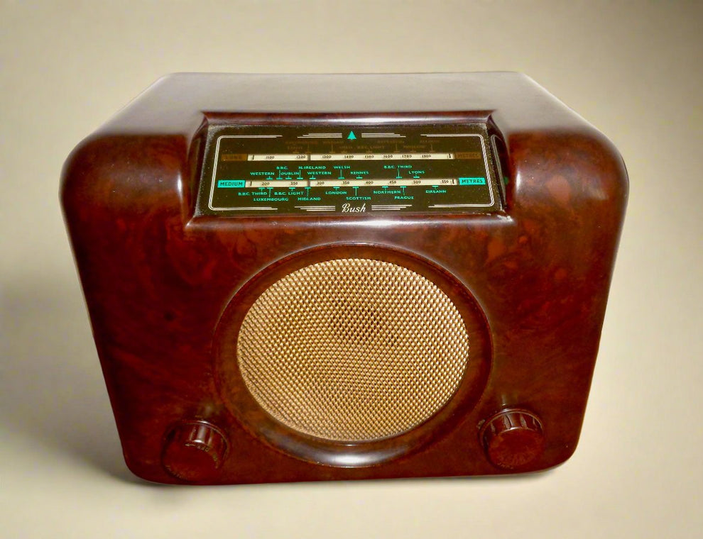 Vintage Bush DAC90A 2 Band Valve Radio – Mullard Antiques and Collectibles