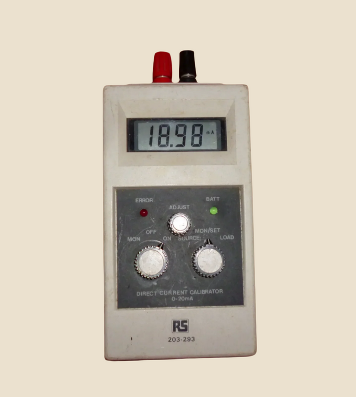 Vintage RS Direct Current Calibrator 0-20mA Cat.No. 203-293 – Mullard ...
