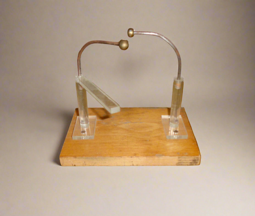 Vintage Static Electricity Homemade Bench Test Electroscope – Mullard ...