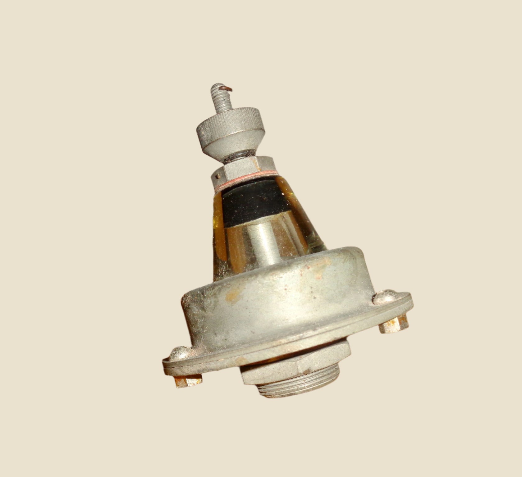 WW2 Air Ministry AM Phoenix Glass Aircraft Antenna Mount Insulator 10B ...