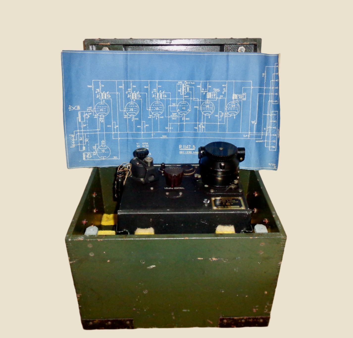WW2 Air Ministry R1147B VHF Radio Receiver 10D/13129 For A Seafire / S ...