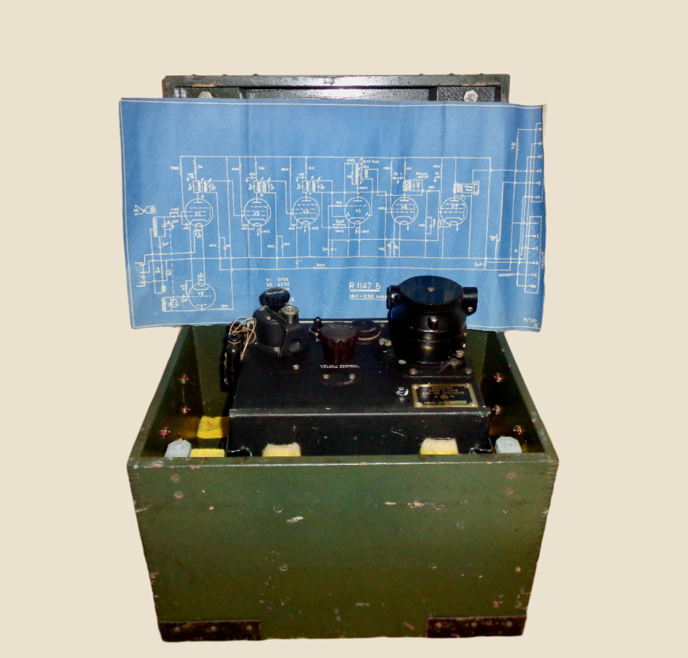 WW2 Air Ministry R1147B VHF Radio Receiver 10D/13129 For A Seafire / S ...