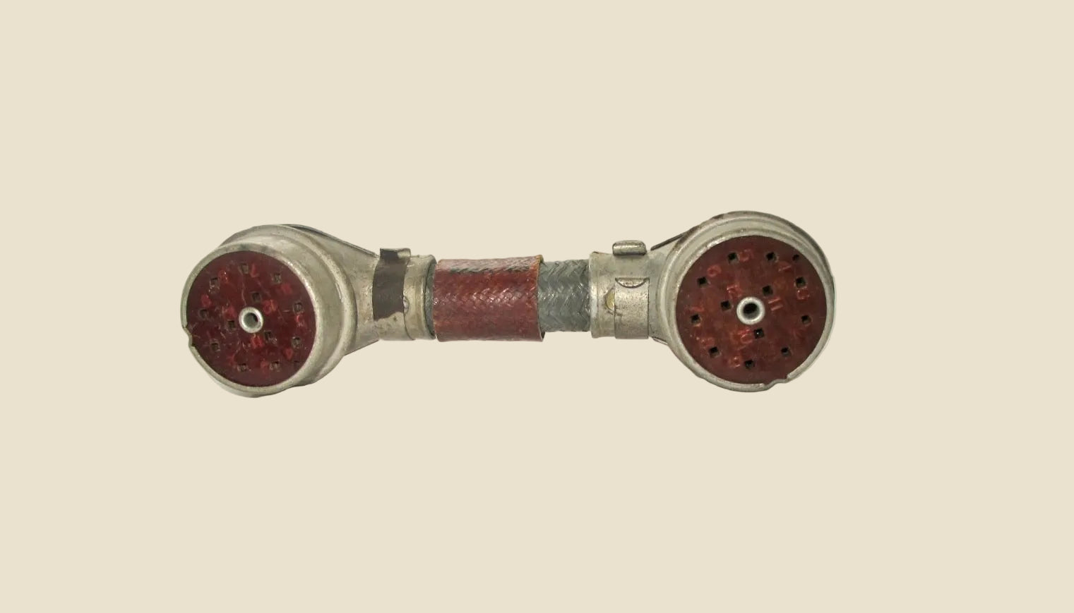 WW2 Army Wireless Set 19 / WS19 Dog Bone Connector 12 Point To 12 Poin ...