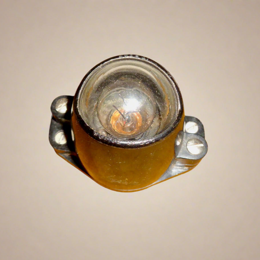 WW2 Hurricane / Spitfire Aircraft Clear Tail light And Housing RAF Sto ...