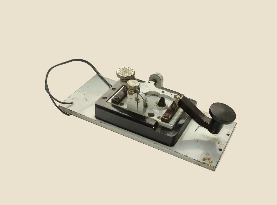WW2 Junker DRP German Naval Kriegsmarine Morse Key – Mullard Antiques ...