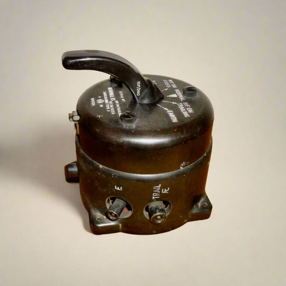 WW2 RAF Air Ministry AM Aerial J Switch 10F/126 For A Military Radio R ...