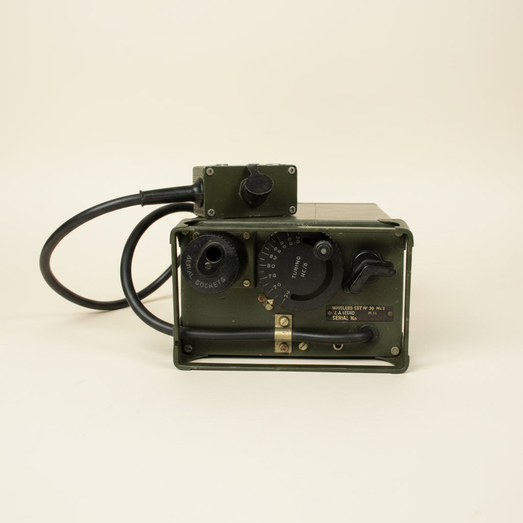WW2 Wireless Set WS38 MkII Man Pack Military Radio ZA13280 – Mullard ...