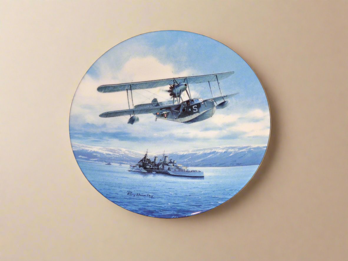 Wedgwood Valiant Wings Commemorative Collector's Aircraft Plate Number ...