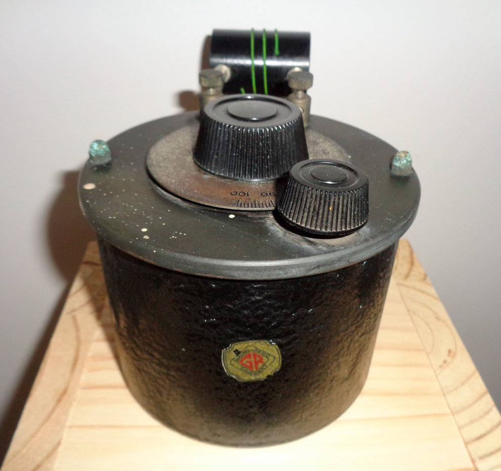 1929 General Radio Type 558-P Amateur Band Frequency Meter In Wood Tra ...