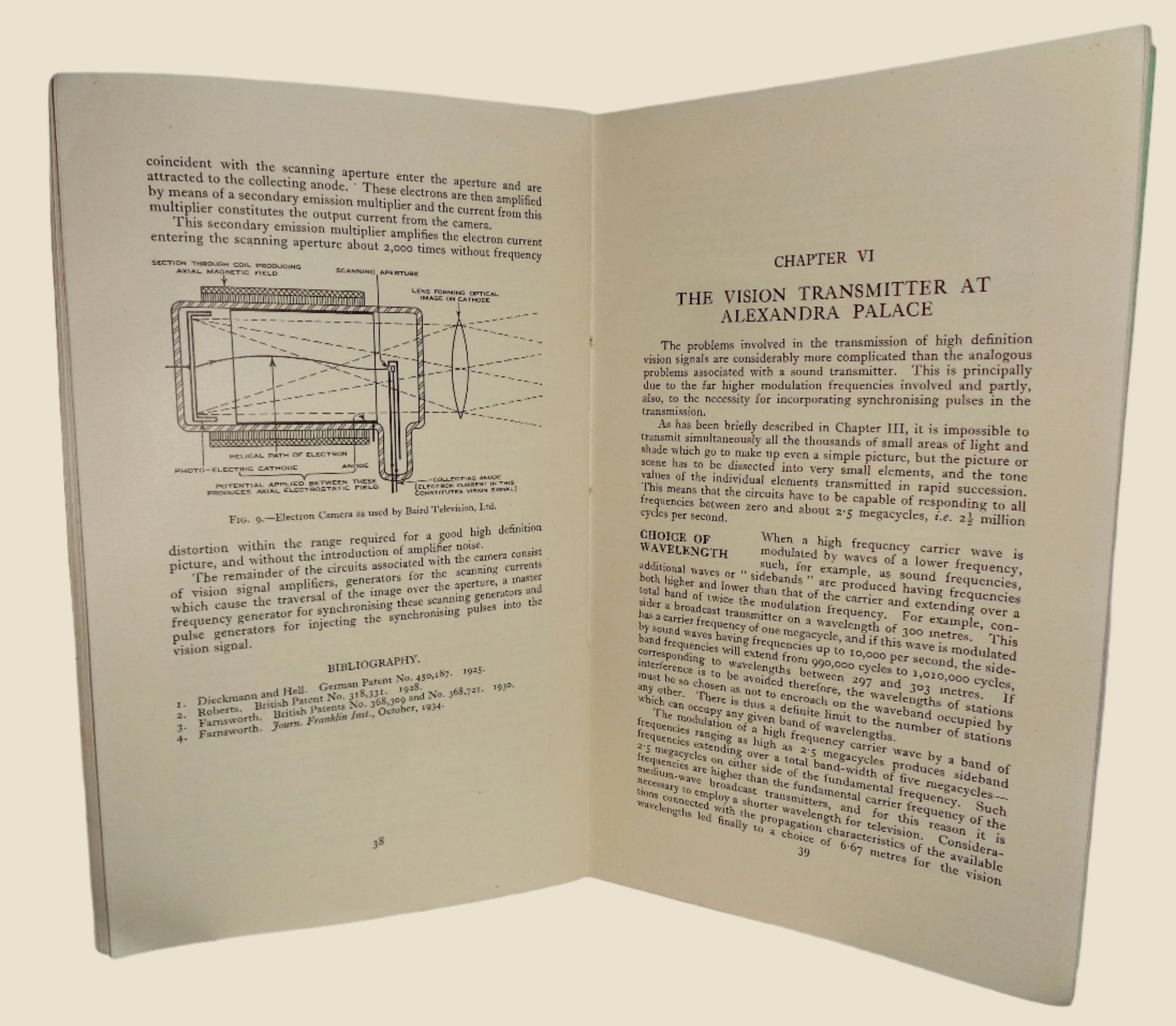 Original 1937 Television Booklet Produced For A Science Museum Exhibit ...