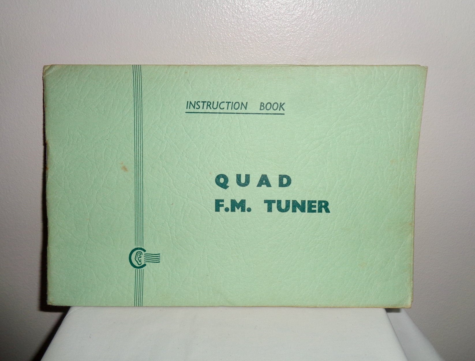 Original Quad FM1 Tuner Instruction Book With Green Cover – Mullard ...