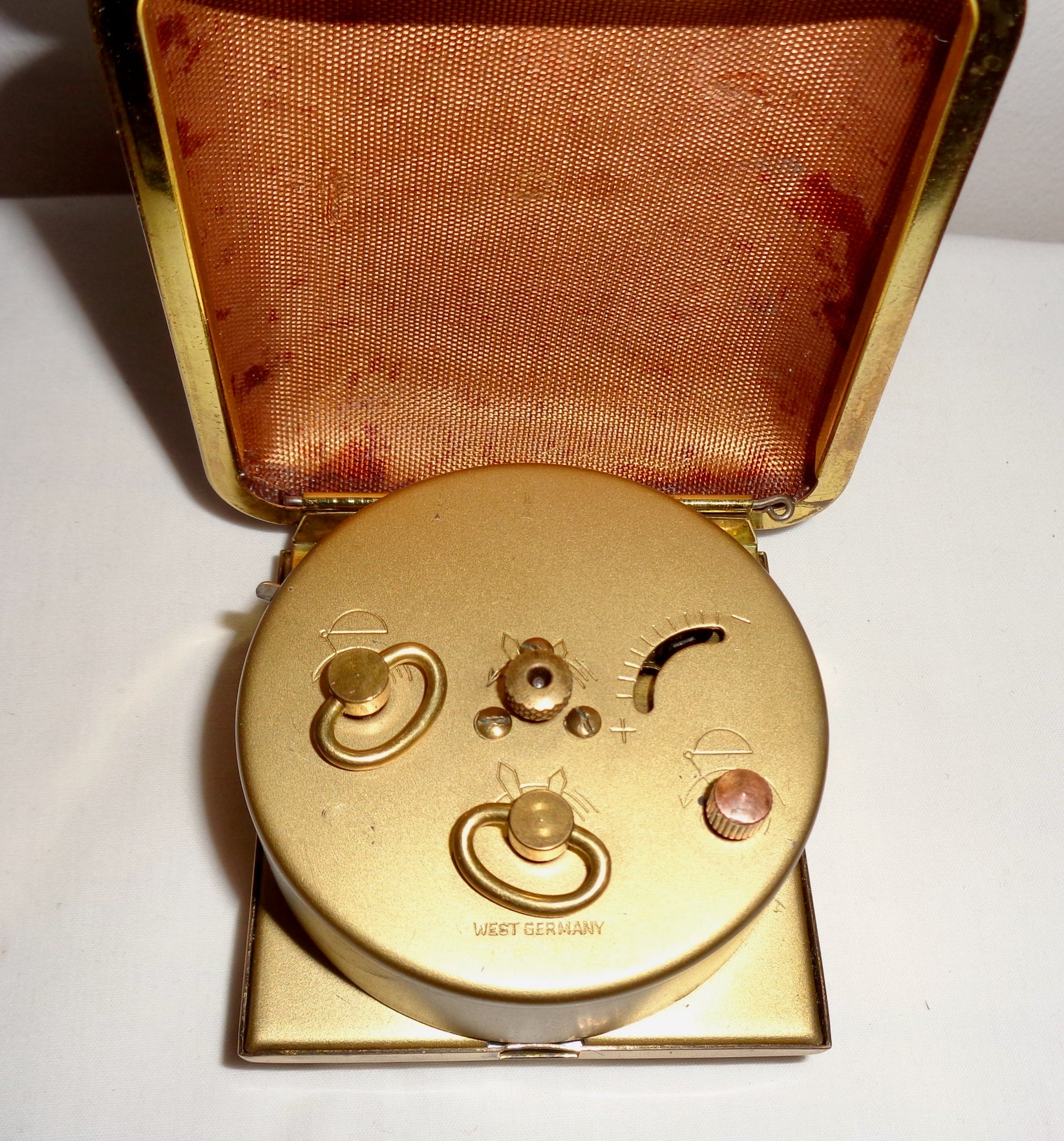 Vintage Salvest Folding Travel Alarm Clock – Mullard Antiques and ...