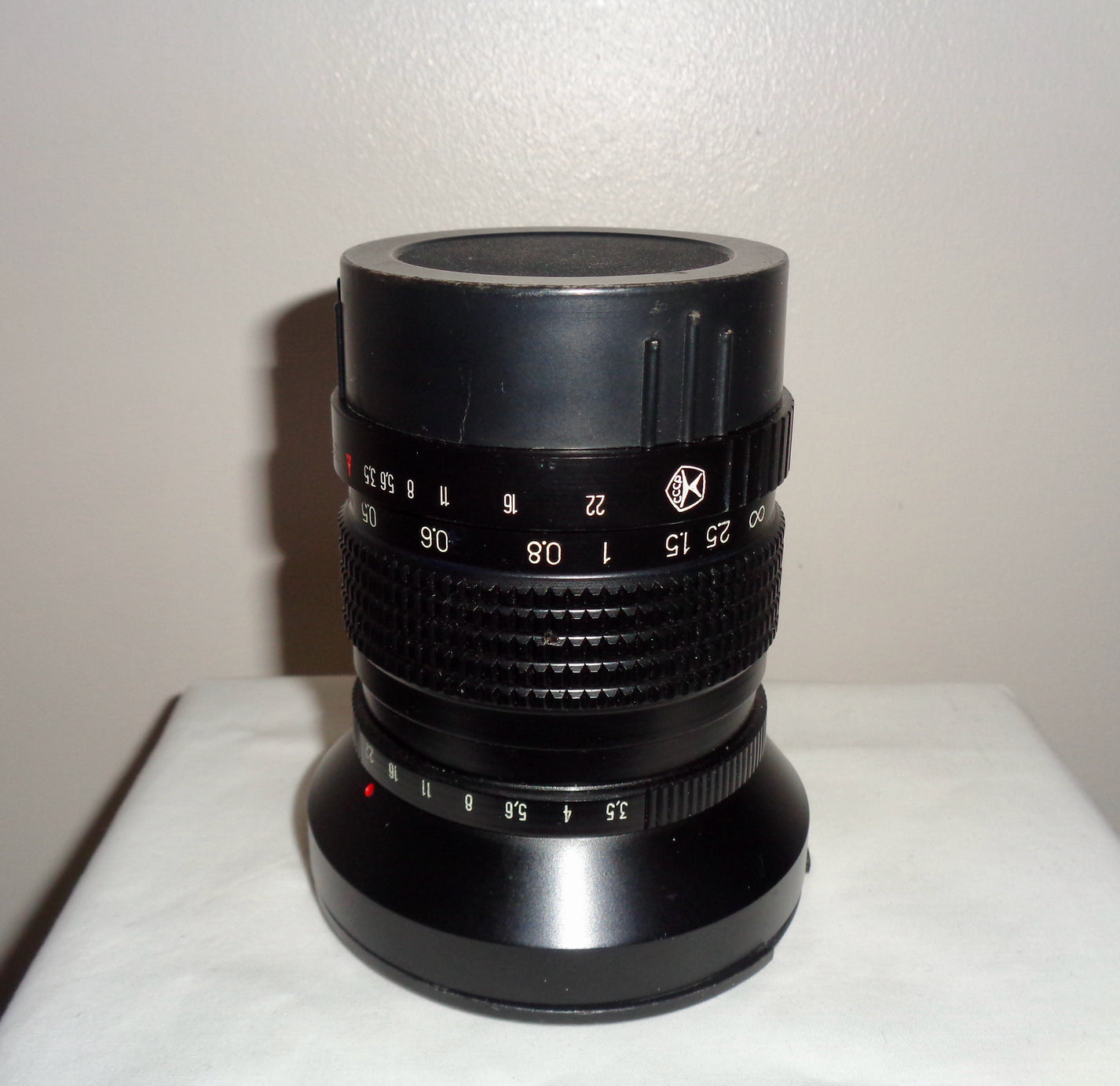 Mir 26B f3.5 45mm Camera Lens With Kiev 88 SLR medium Format Camera Mo ...