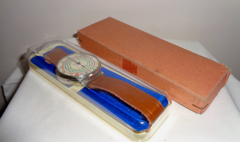 1960s Mechanical West German Ankle Pedometer In Original Box – Mullard ...