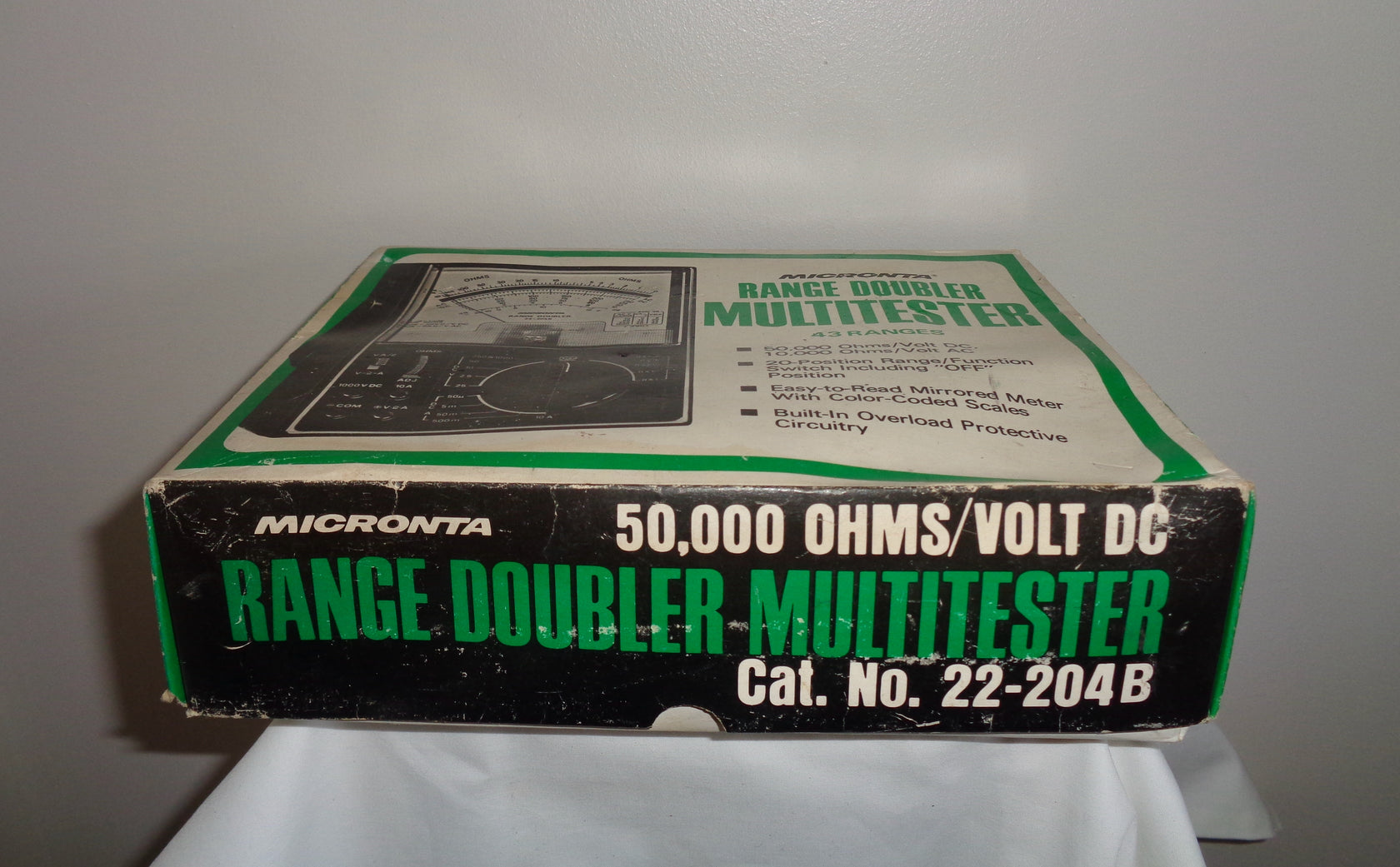 Vintage Micronta Tandy Range Doubler 50K Ohms Multitester 22-204B ...