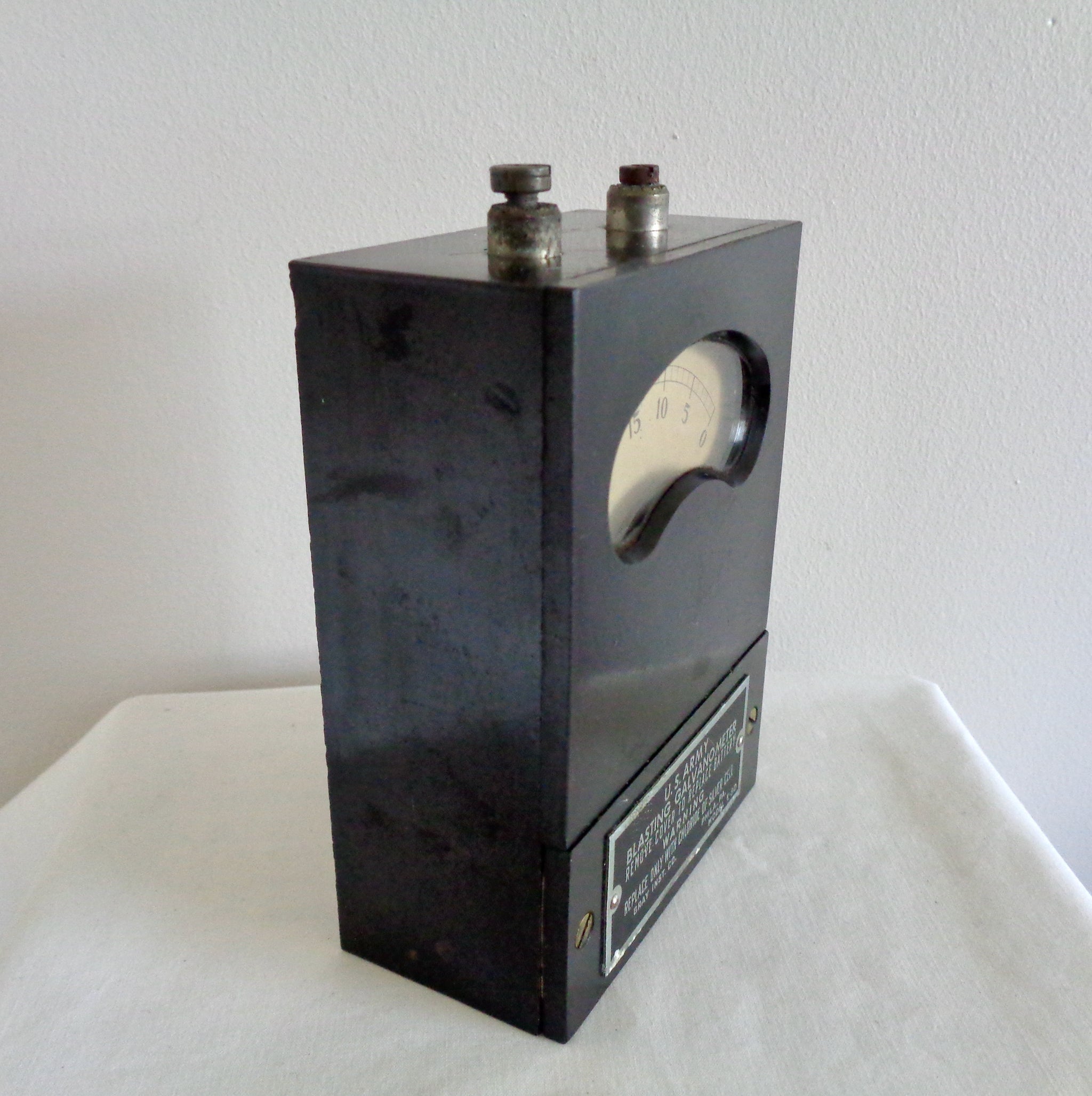 WW2 Model E80 US Army Blasting Galvanometer By Gray Instrument Company – Mullard Antiques and ...