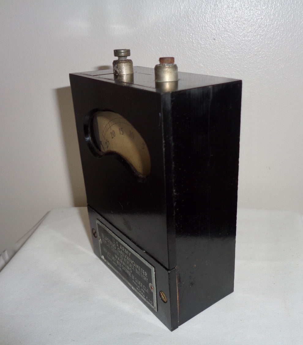 WW2 Model E80 US Army Blasting Galvanometer By Gray Instrument Company – Mullard Antiques and ...