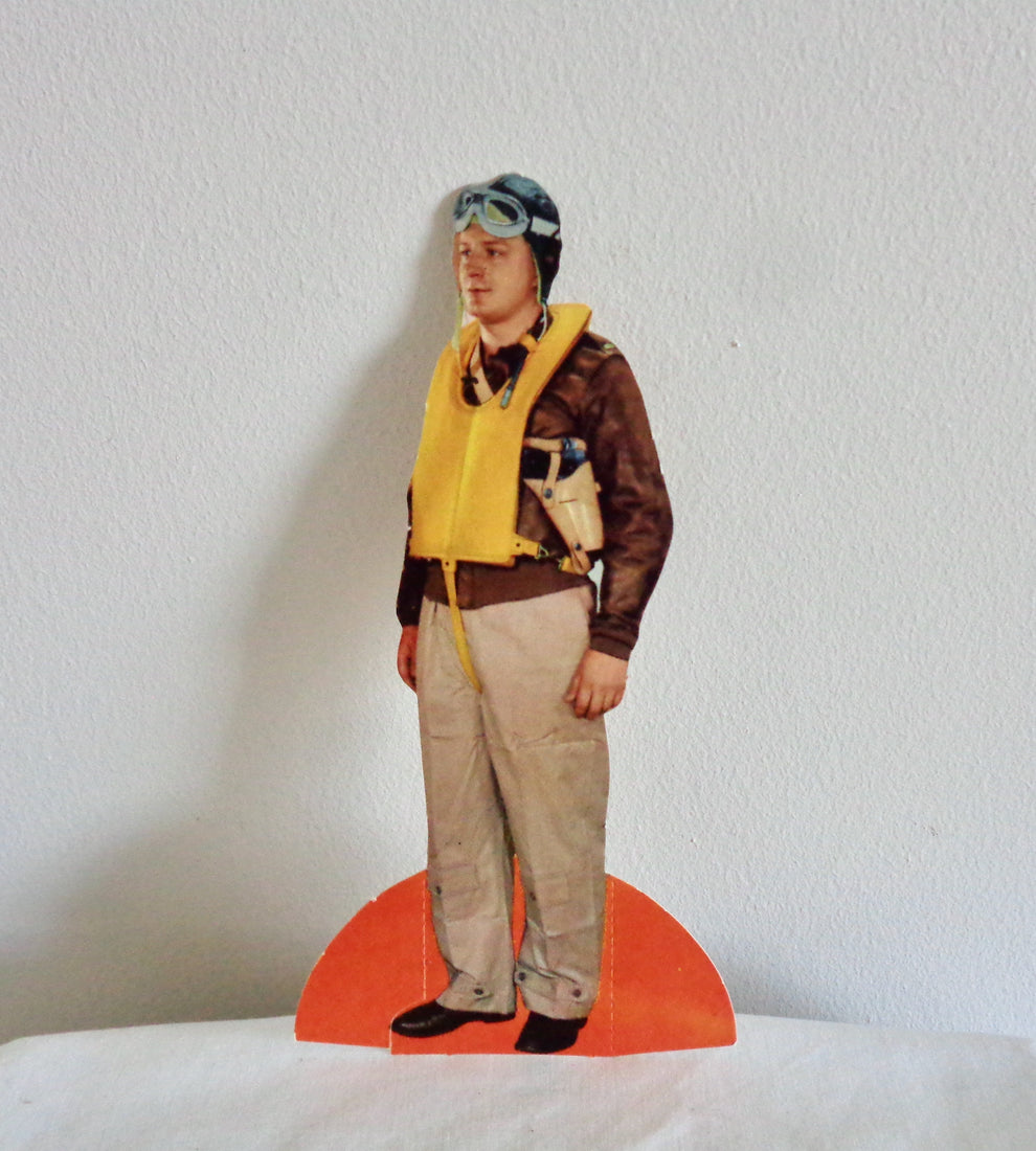 WW2 Bendix Aviation Company USA Second Lieutenant Paper Figure/Doll ...