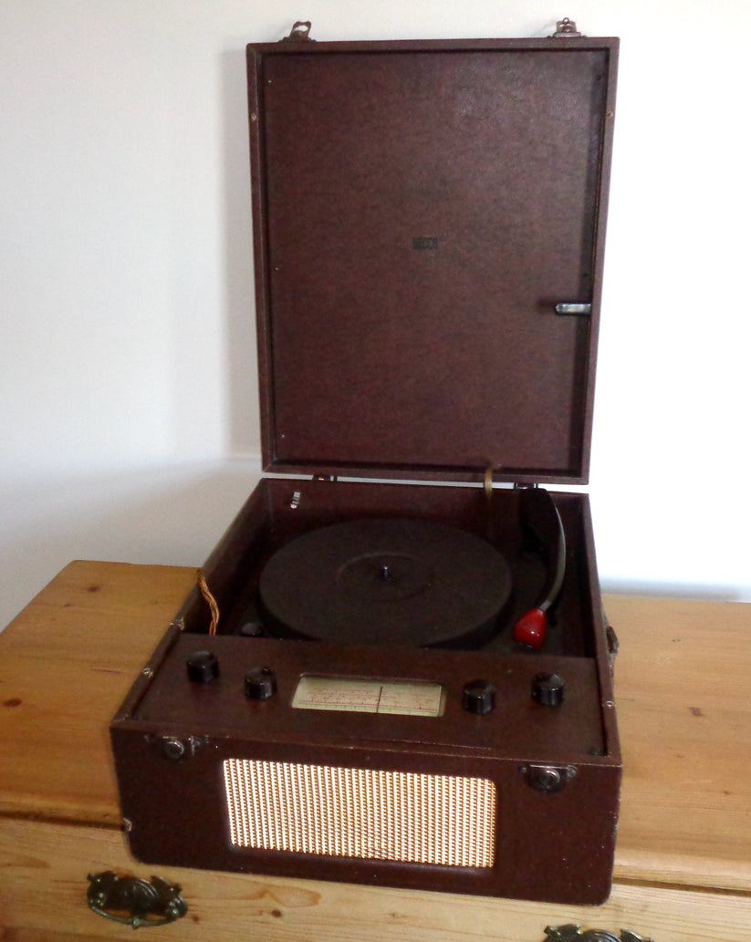 1952 Portable Decca Portrola Combined MW/LW Radio And Record Player ...