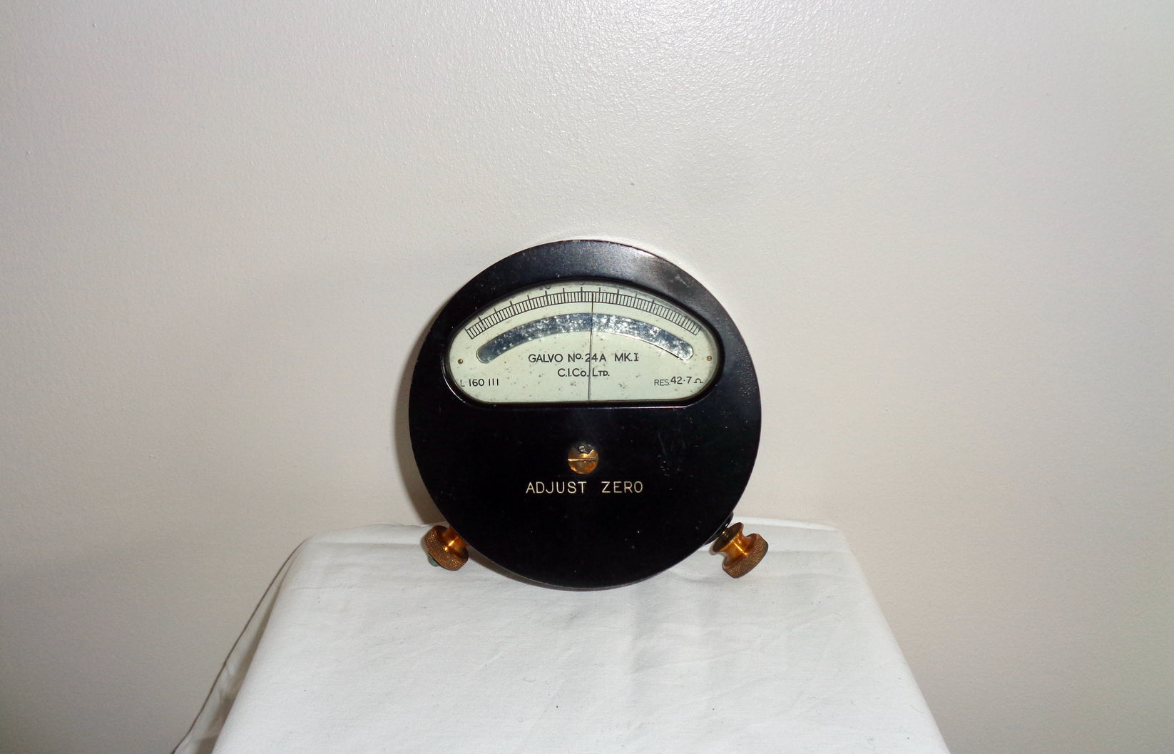 1940s Unipivot Brass Galvanometer No.24A MK I By Cambridge Instrument ...