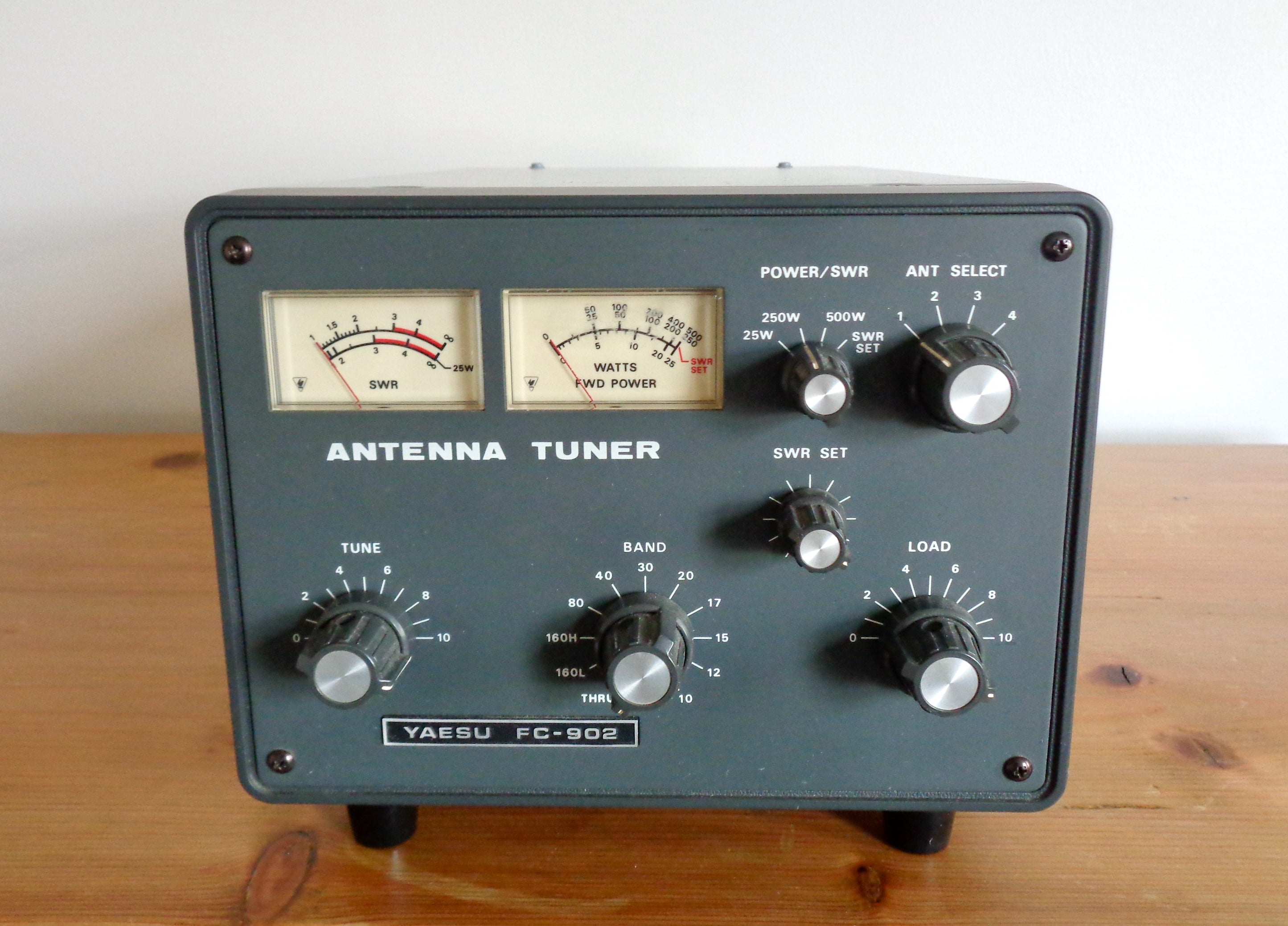 Yaesu FC 902 Antenna Tuning Unit ATU / Wattmeter / SWR Meter – Mullard ...