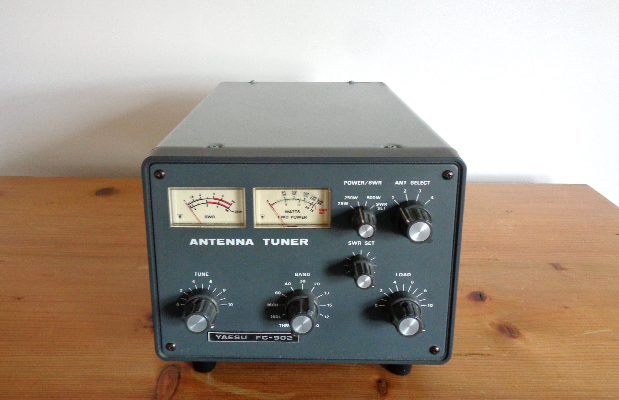 Yaesu FC 902 Antenna Tuning Unit ATU / Wattmeter / SWR Meter – Mullard ...