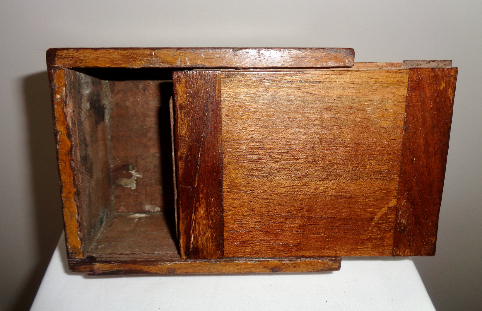 Antique Ever Ready UK Bullseye Bulb Torch / Hand Lamp In A Wood Case ...