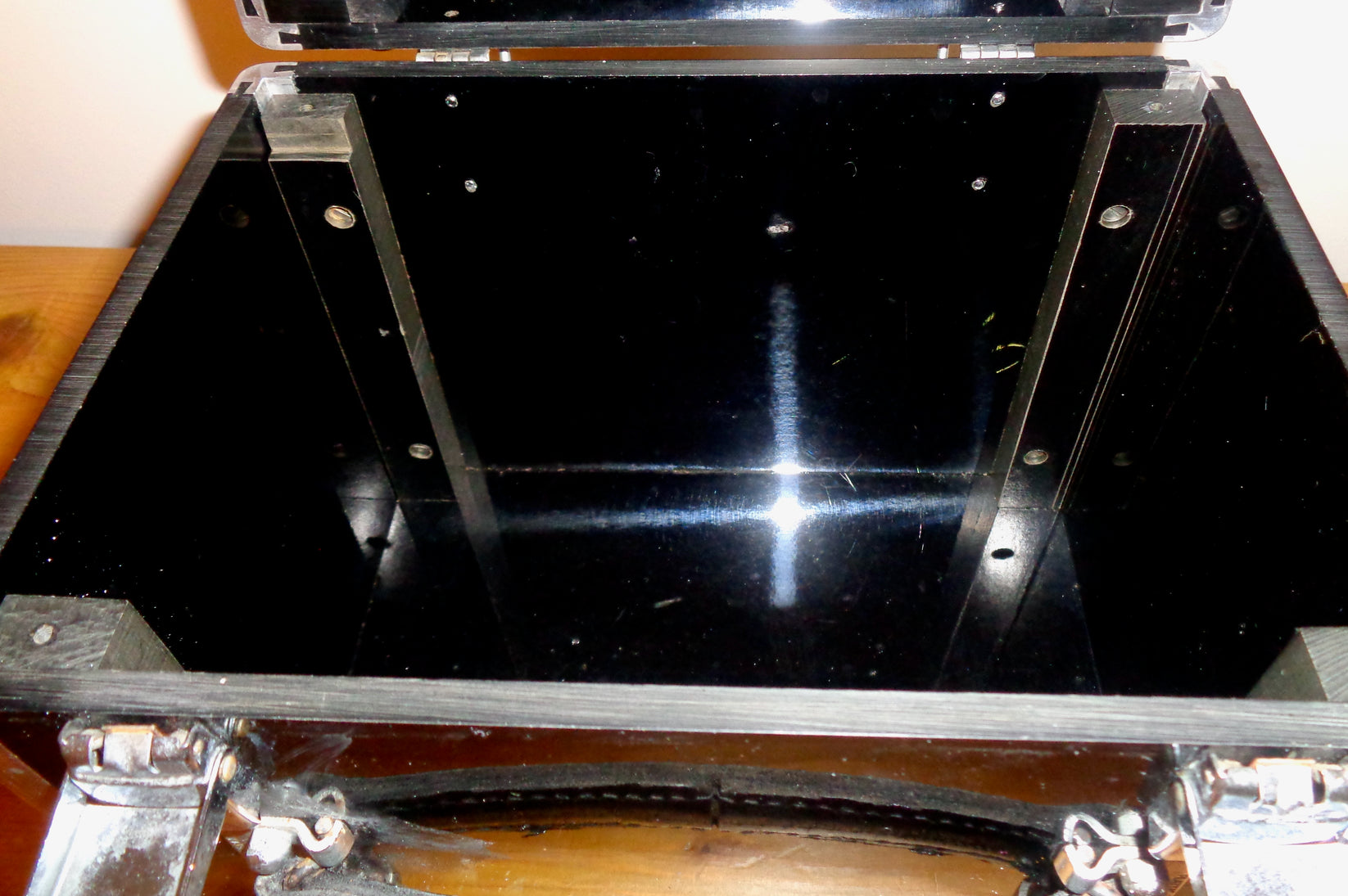 Art Deco Flatta Storage Case In Black Early Phenolic Plastic By Barrow ...