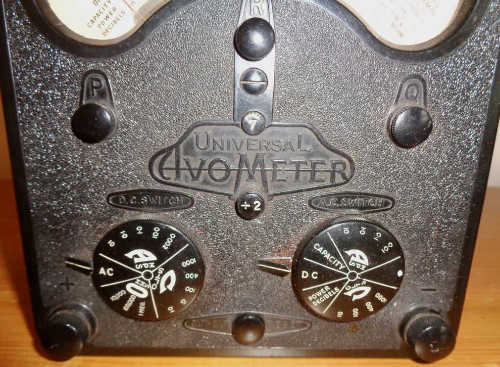 1940s Universal Avometer Model 7 With Tan Leather Transit Case ...