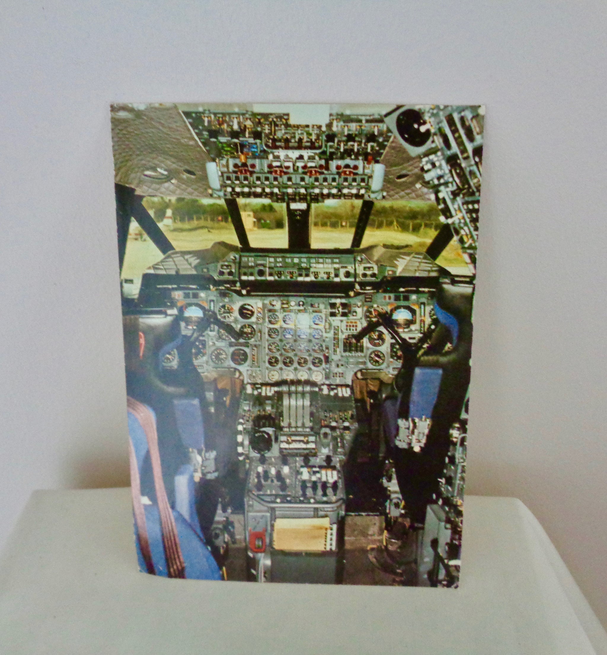 Vintage Concorde Postcard Of A Cockpit Photo by BAC Filton – Mullard ...