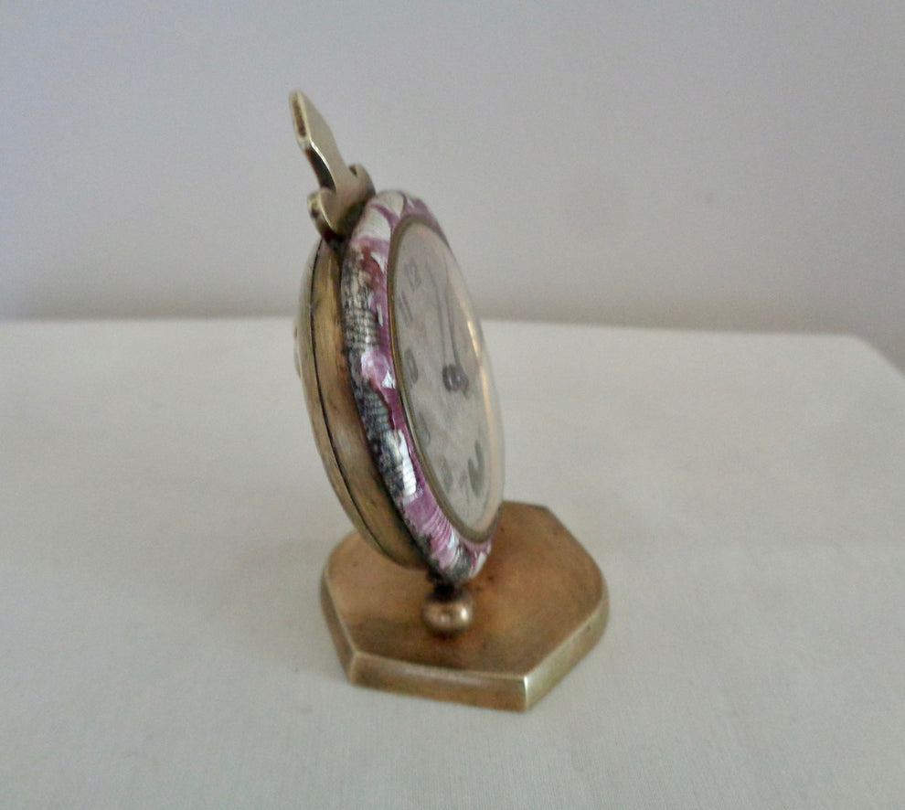 1920s Theodore Jequier Swiss Ladies Travel Clock Brevet #93017 ...