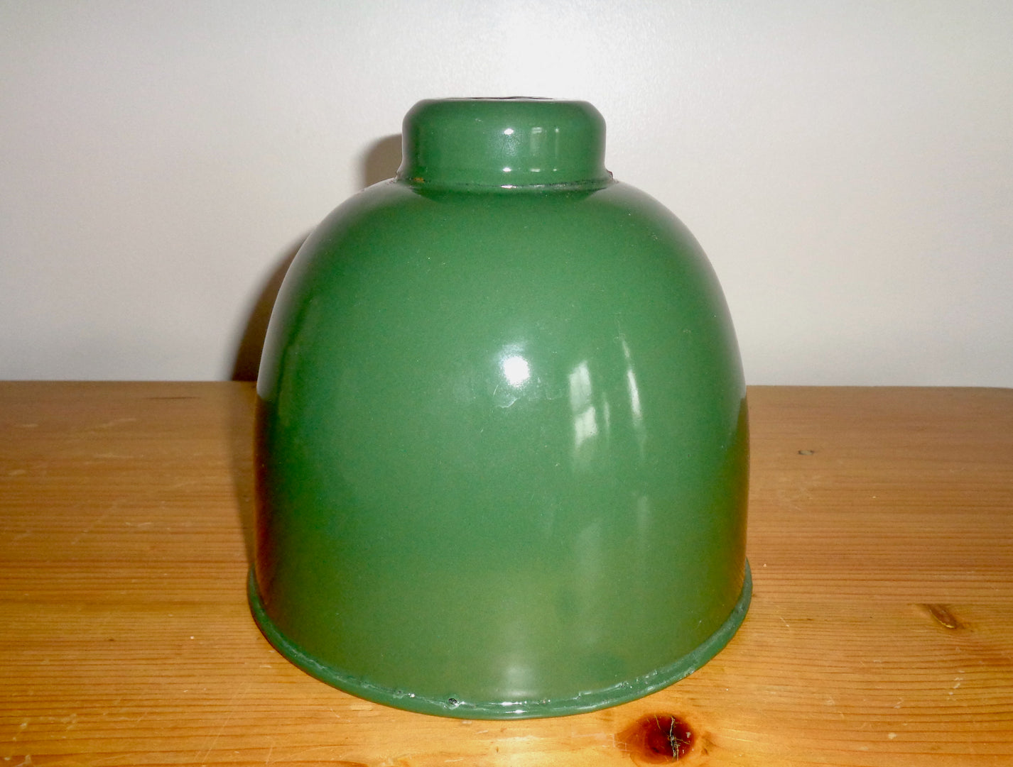 Vintage Green Enamel Industrial Steel Desk Lamp Shade – Mullard ...
