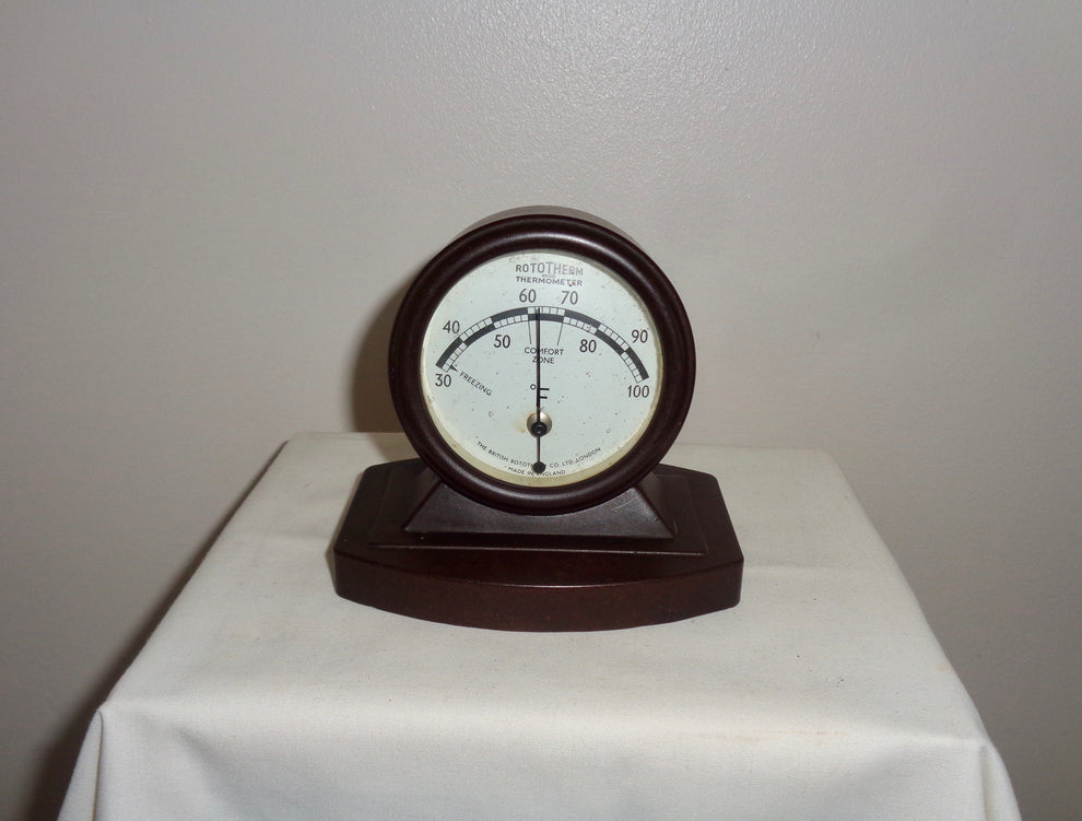 Vintage Brown Bakelite Rototherm Thermometer – Mullard Antiques and ...