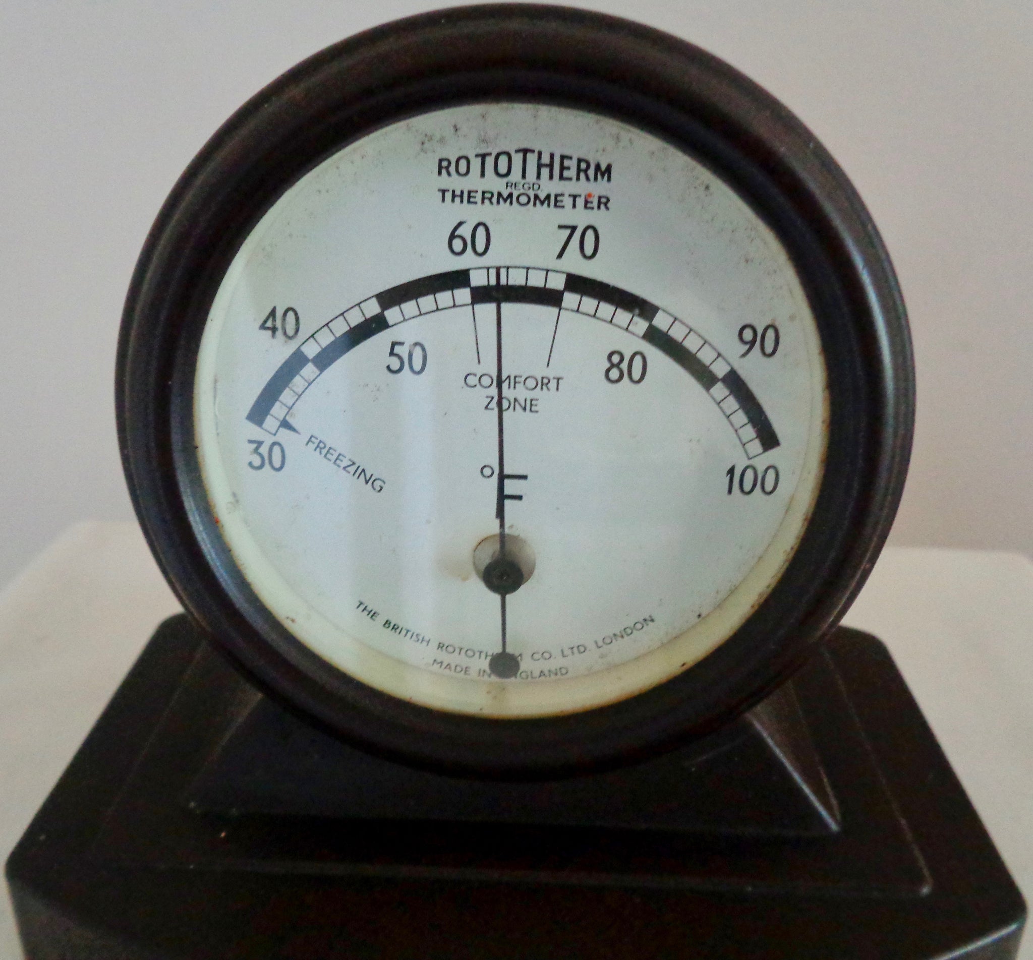Vintage Brown Bakelite Rototherm Thermometer – Mullard Antiques and ...