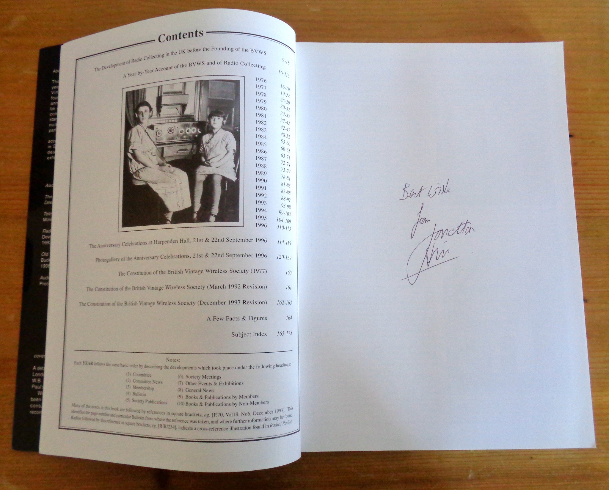 The History of the British Vintage Wireless Society 1976-1996 By Jonat ...