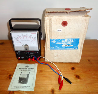 1970s Boxed Kamoden Model HM 350 Transistor Checker – Mullard Antiques ...