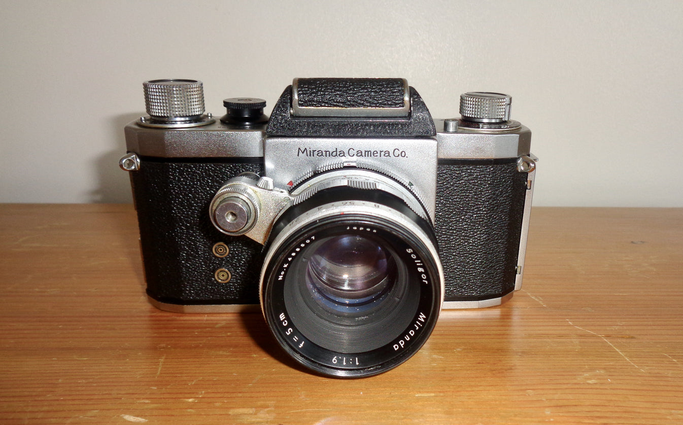 Miranda S 35mm SLR Camera With Miranda Soligor 50mm f1.9 Lens – Mullard ...