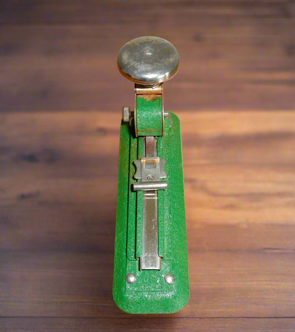 1940s Velos 327 Stapler / Stapling Machine With A Green Crinkle Finish ...