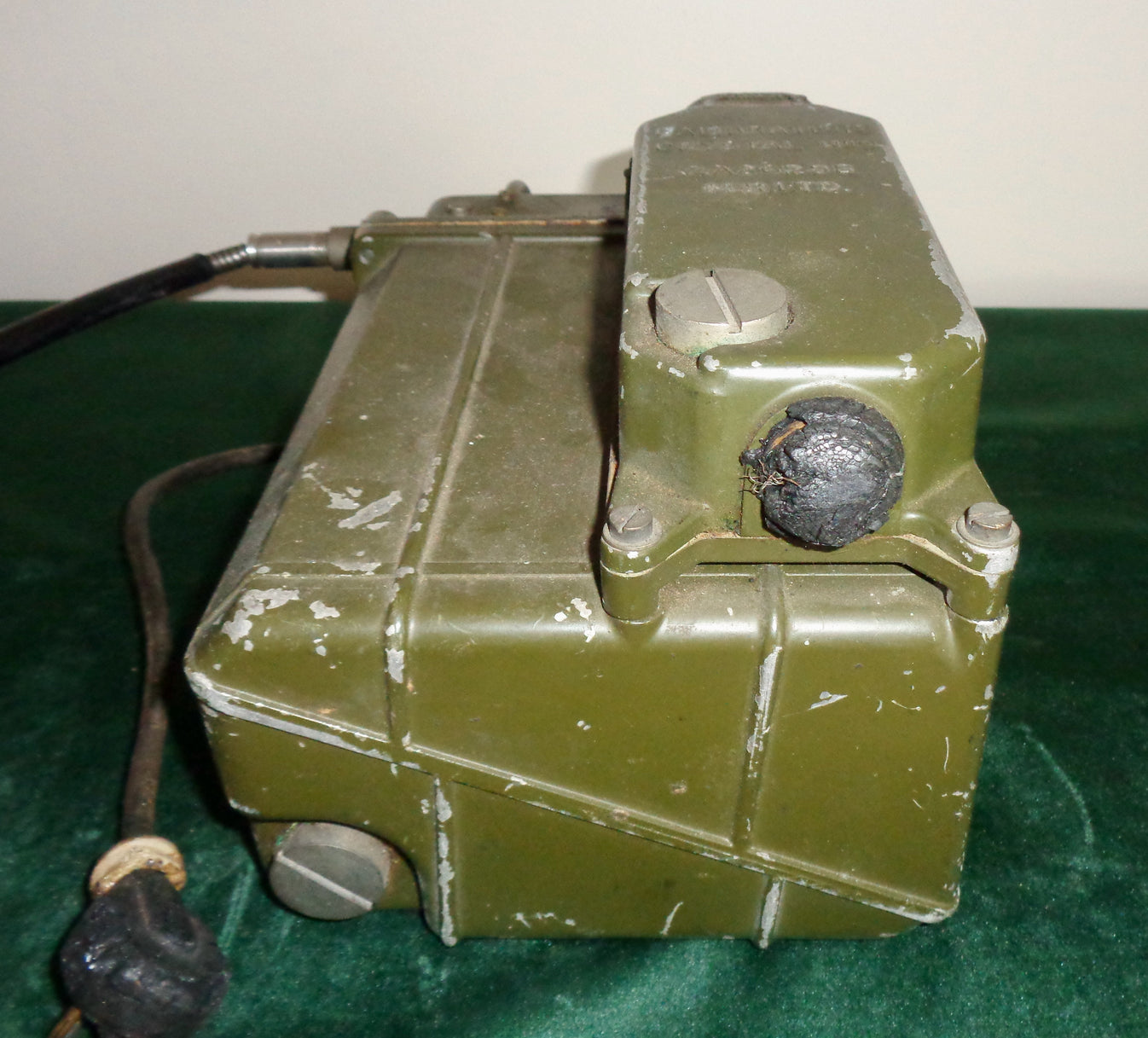 WW2 Wireless Set WS38 MkIII Tropical Man Pack Military Radio – Mullard ...