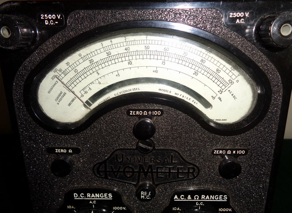 1960s Universal Avometer Model 8 MkIII – Mullard Antiques and Collectibles