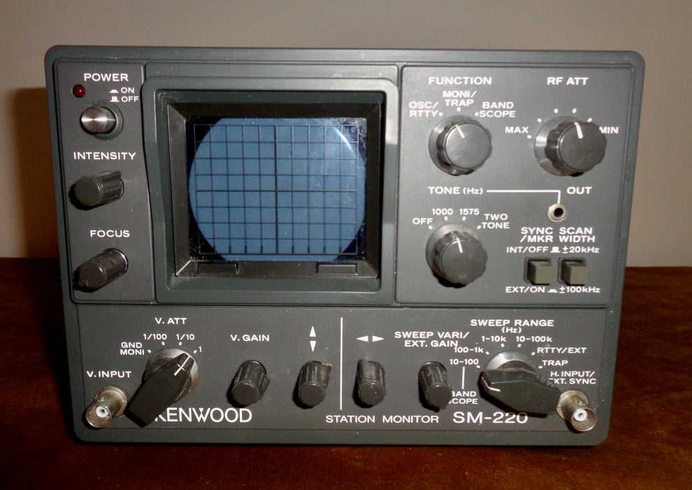 Kenwood SM220 Station Monitor Scope – Mullard Antiques and Collectibles