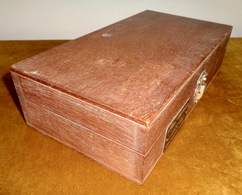 Vintage PW Allen Visual Inspection Light probes In A Wooden Case ...