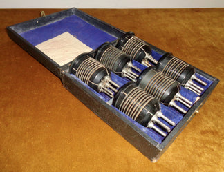 1920s Set of Six McMichael Hesketh MH Barrel Type HF Transformers ...